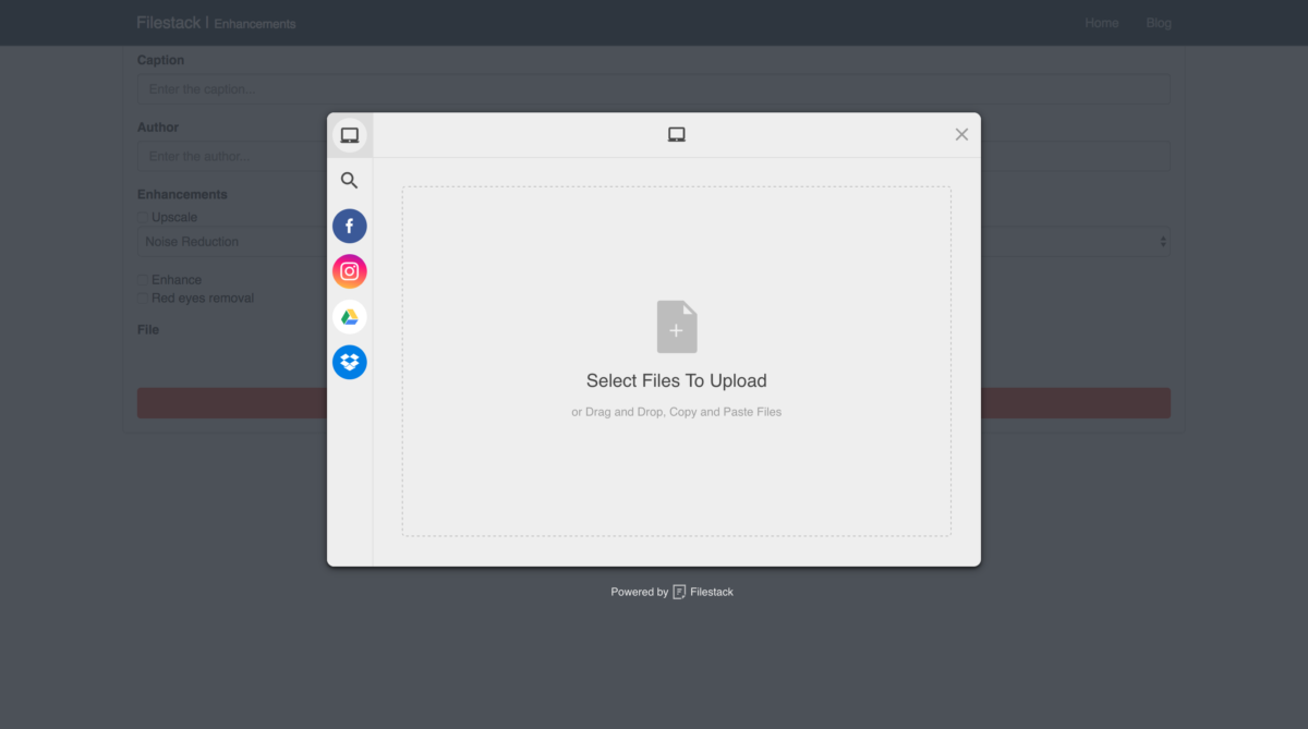 Upscale Images with React and Filestack