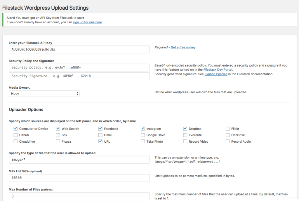 Seamless Integration With Filestack WordPress Upload Plugin