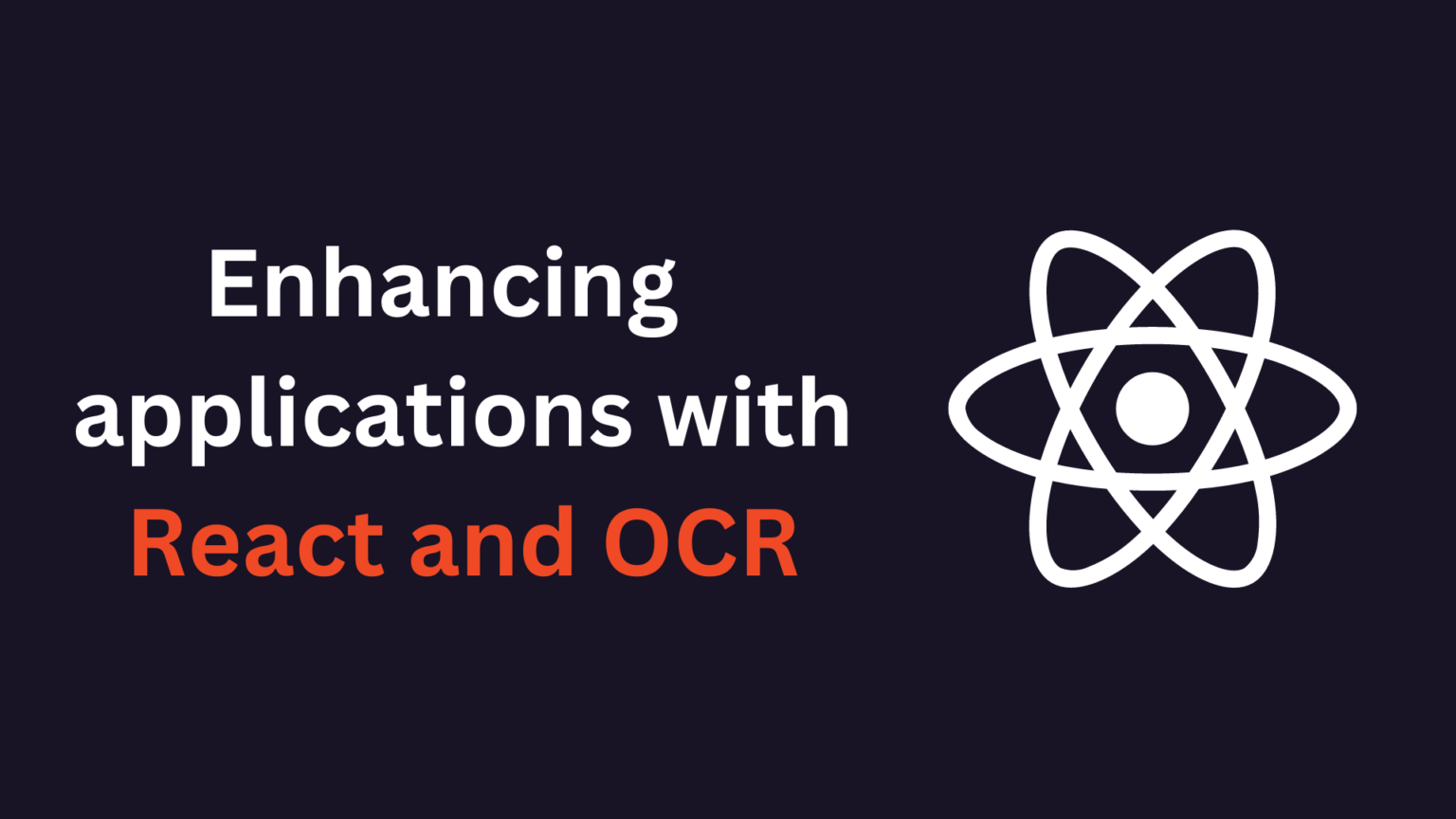 Enhancing React 18 Experience With Ocr Data Extraction