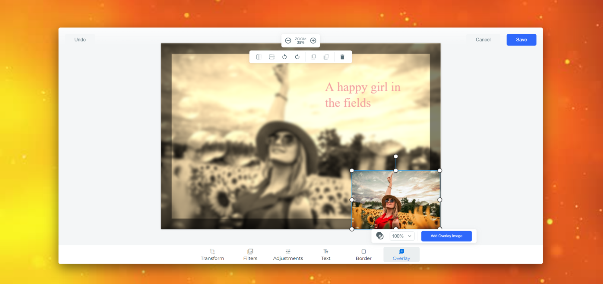 Transformation UI by Filestack - Enhance Your Images Real Quick