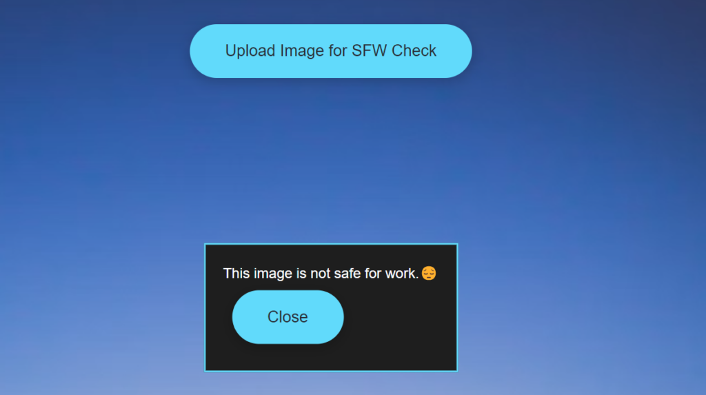 SFW Images Integration in Web Apps by Using the Filestack API