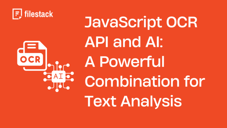 JavaScript OCR API and AI: A Powerful Combination for Text Analysis