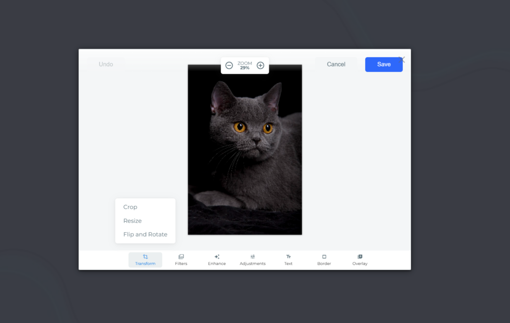 Filestack’s Latest Transformations UI with the File Picker