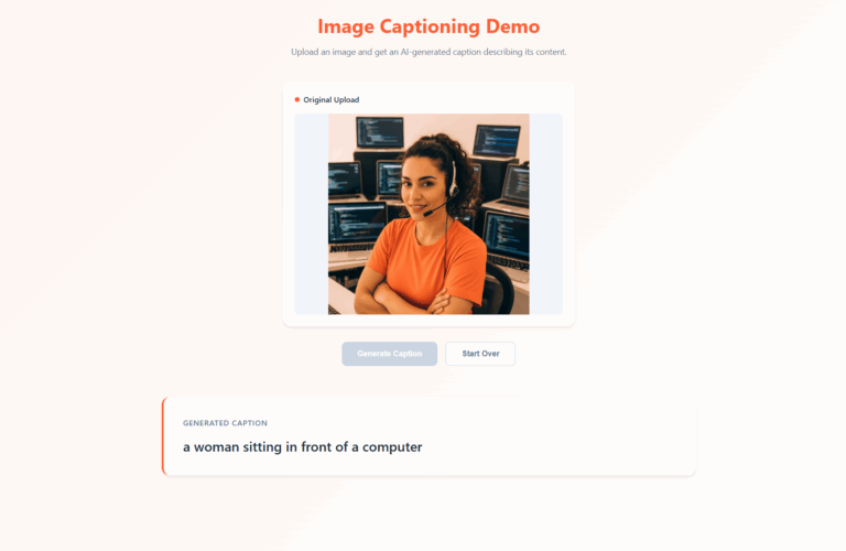 How to Generate Searchable Image Captions from User Uploads